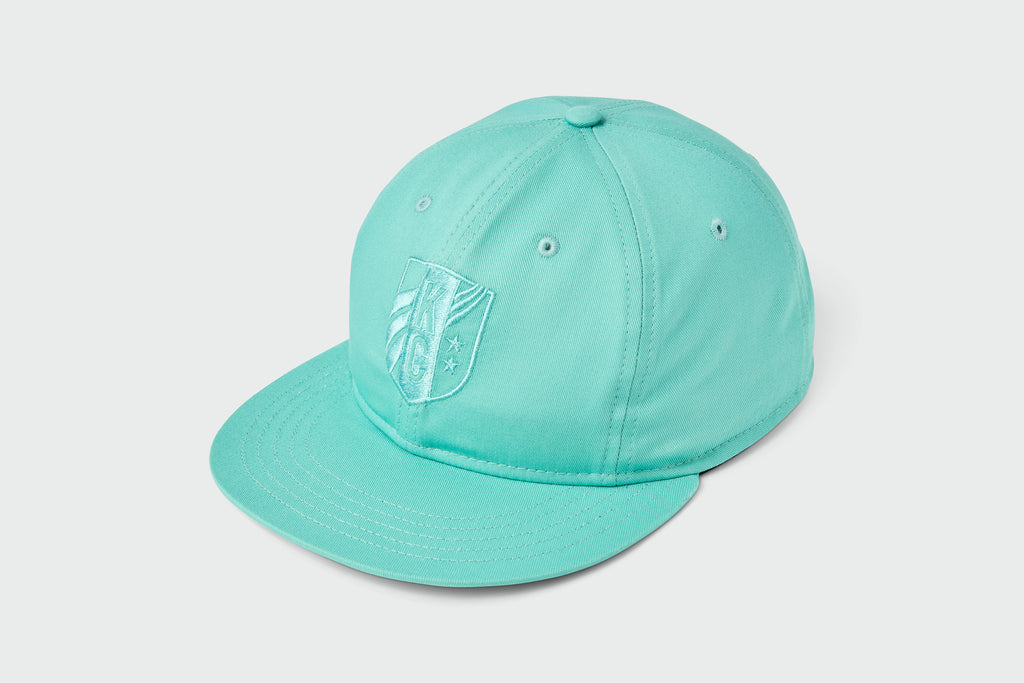 KC Current Monochrome Flatbill – Cotton Twill Strapback Hat – Sandlot Goods