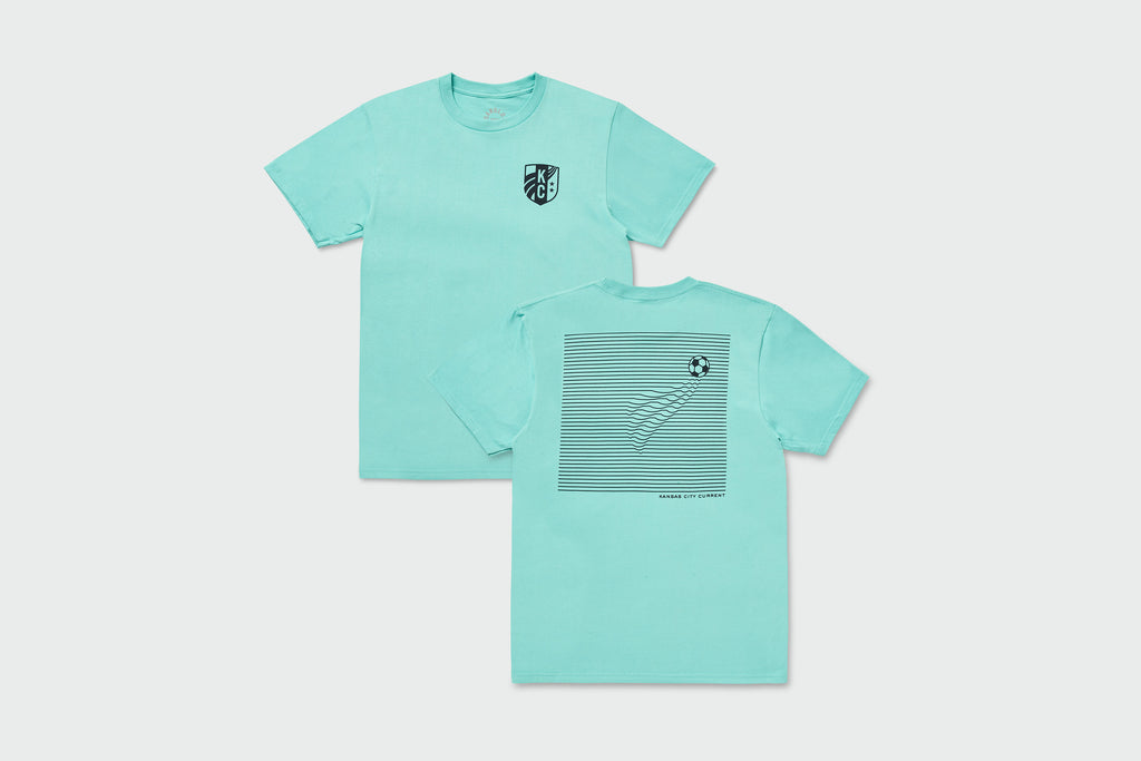 KC Current Ripple Tee – Soccer-Inspired Shirt for KC Fans | Sandlot Goods